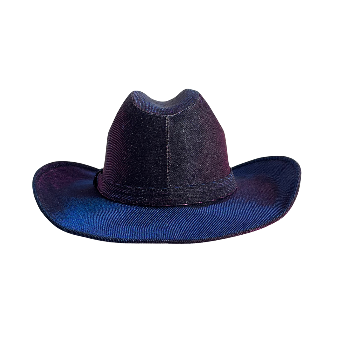 Sombrero Andromeda Morado Tornasol – MAO COLLECTION